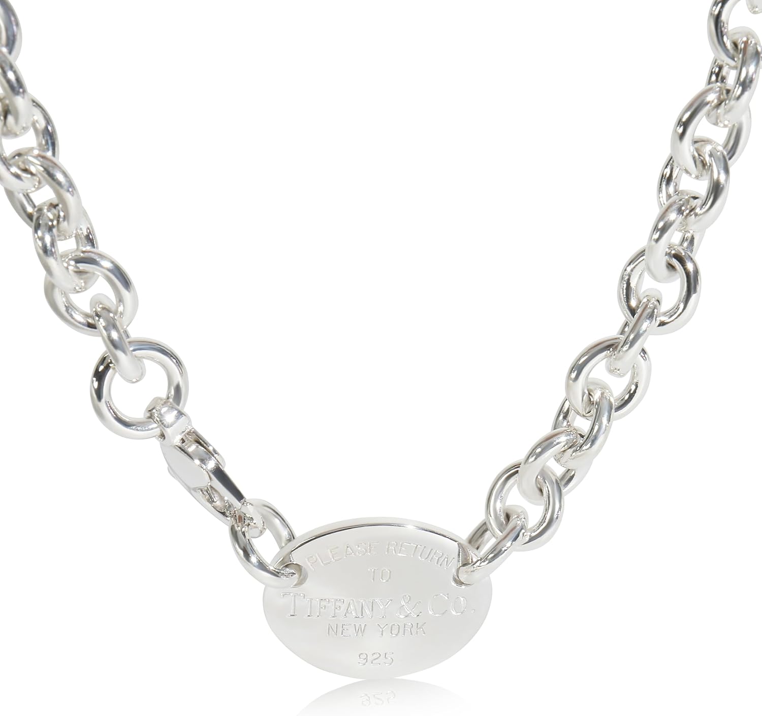 Amazon.com: Tiffany & Co., Pre-Loved Return To Tiffany Necklace ...