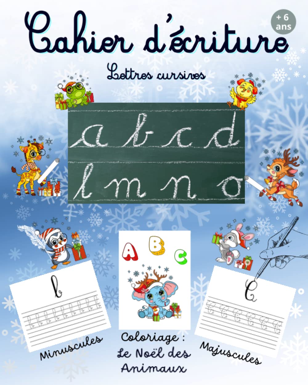 Amazon.fr - Cahier d'écriture: lettres cursives - MOUSTIN, Michaelle ...