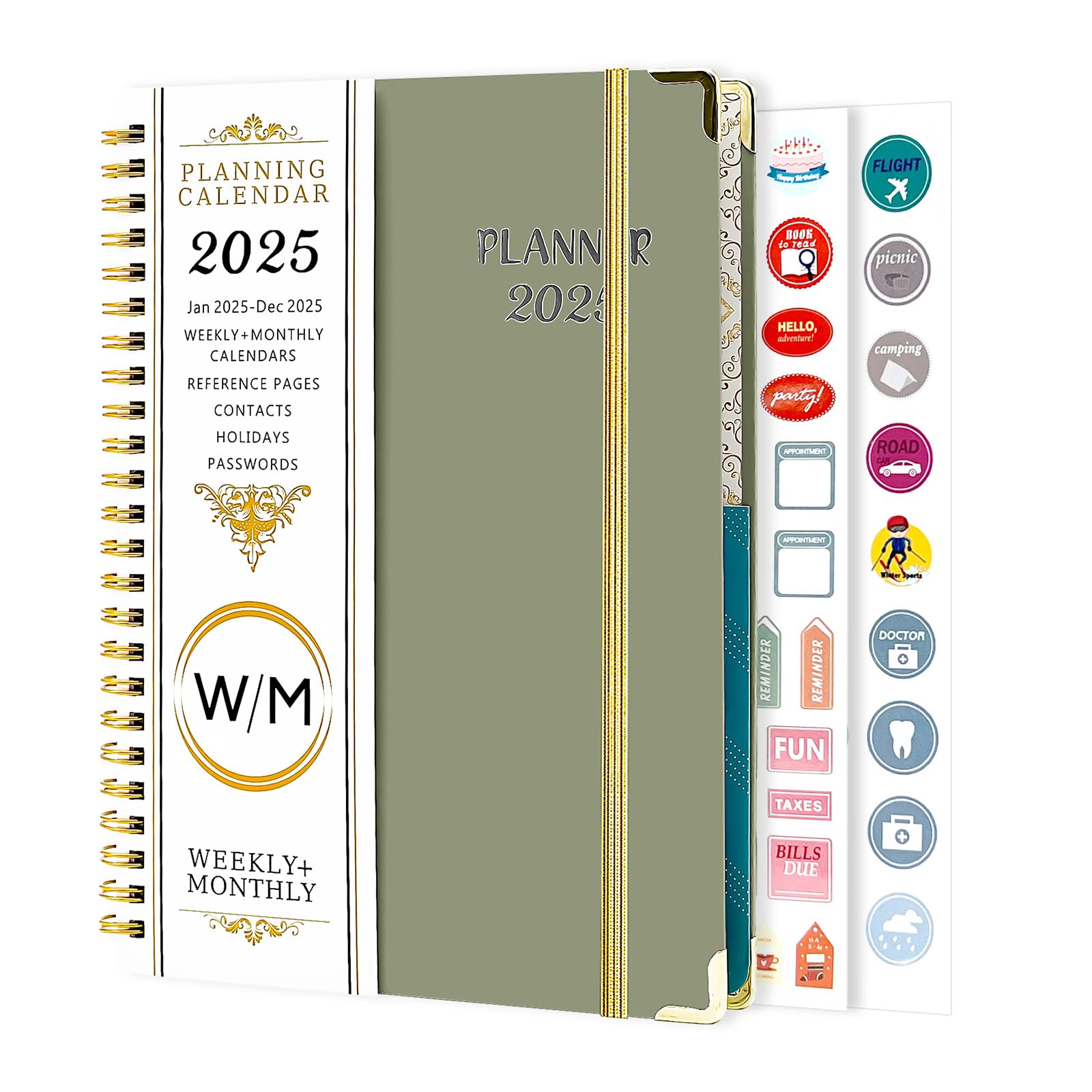 MOFELON Diary 2025-2025 Diary A5 Week to View, Jan 2025 – Dec 2025 ...