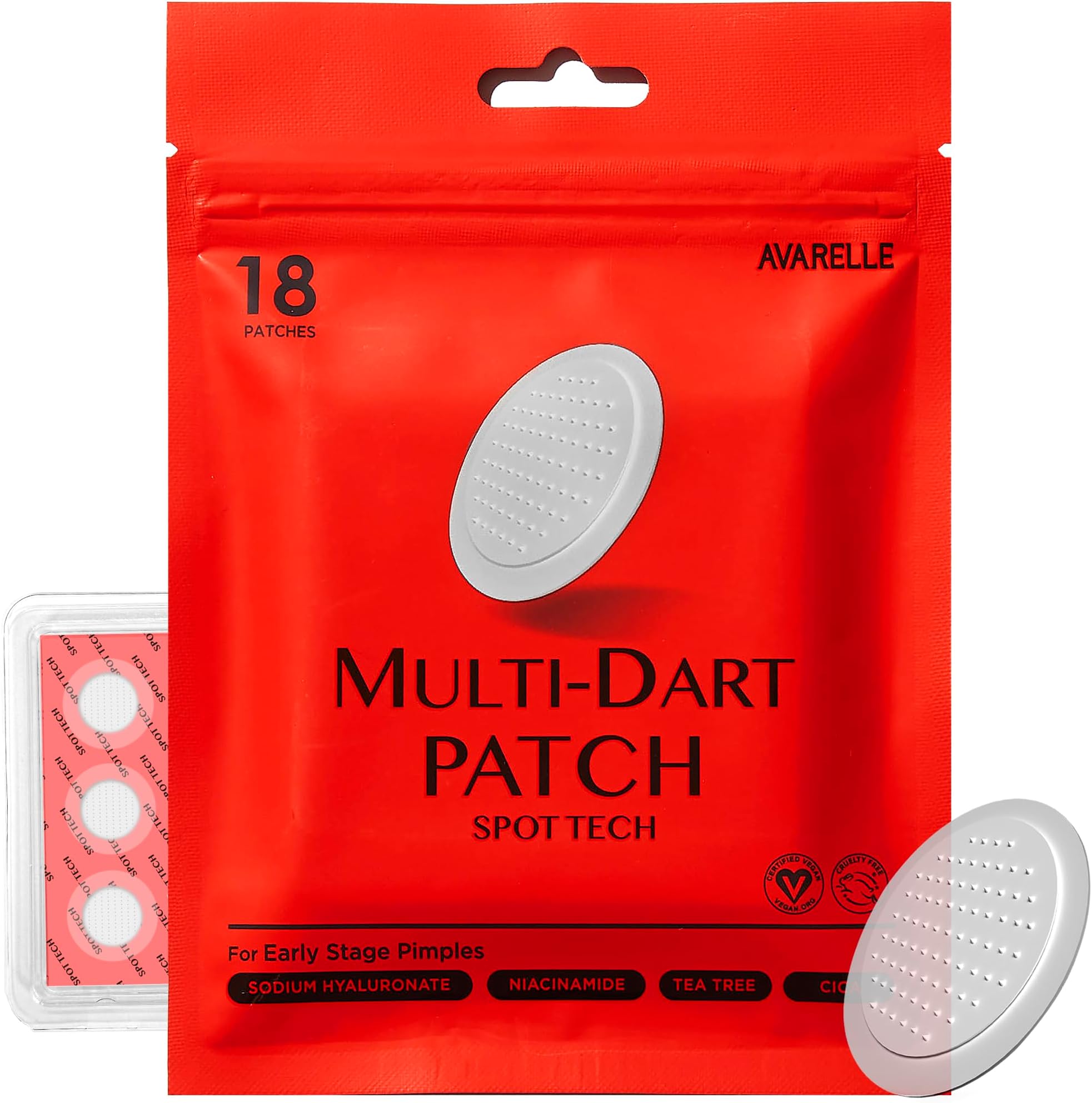 Amazon.com: Micro Spot Care Patch, Self-Dissolving Microdart Acne ...