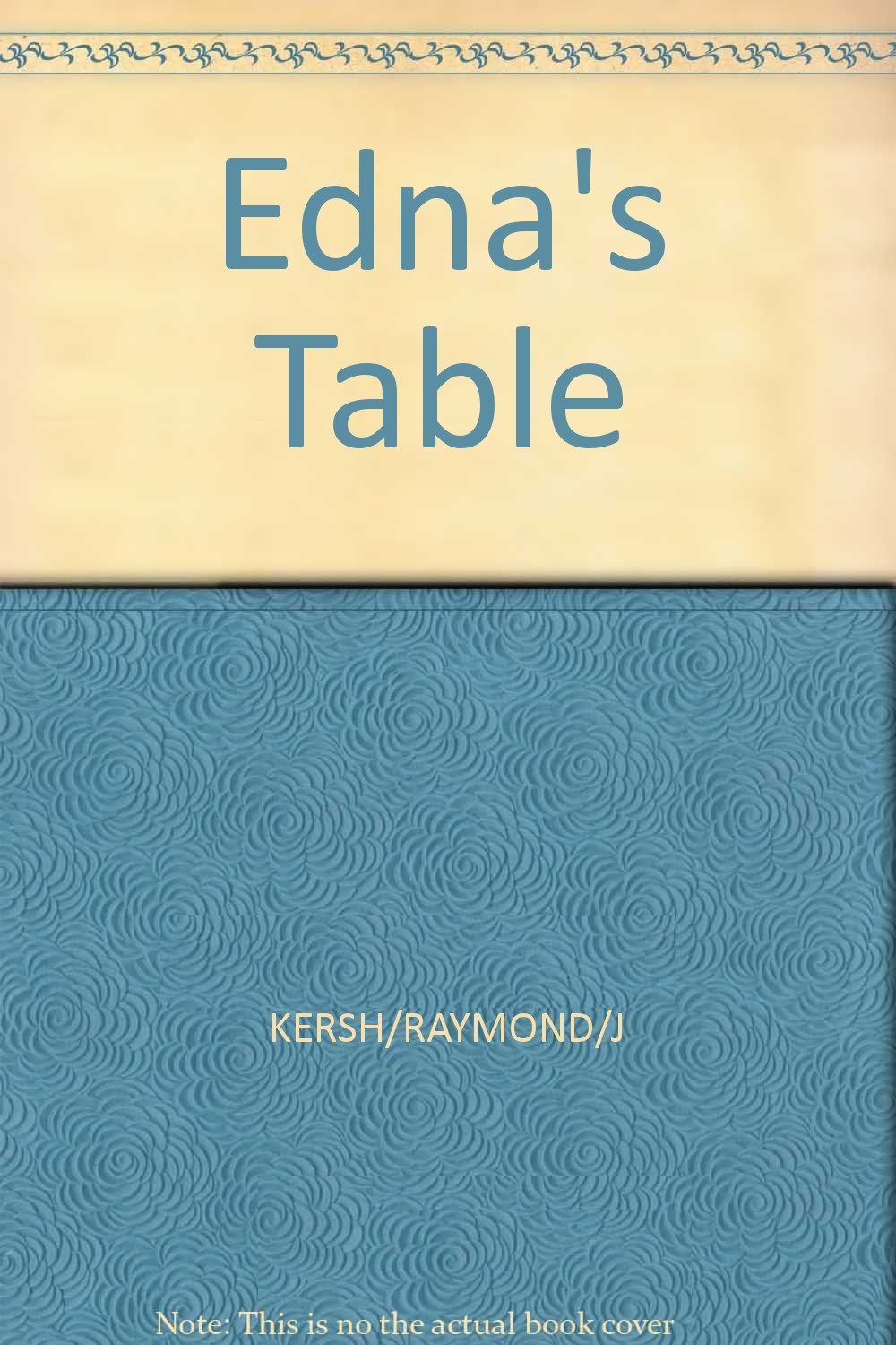 Edna's Table: 9780733612626: Amazon.com: Books