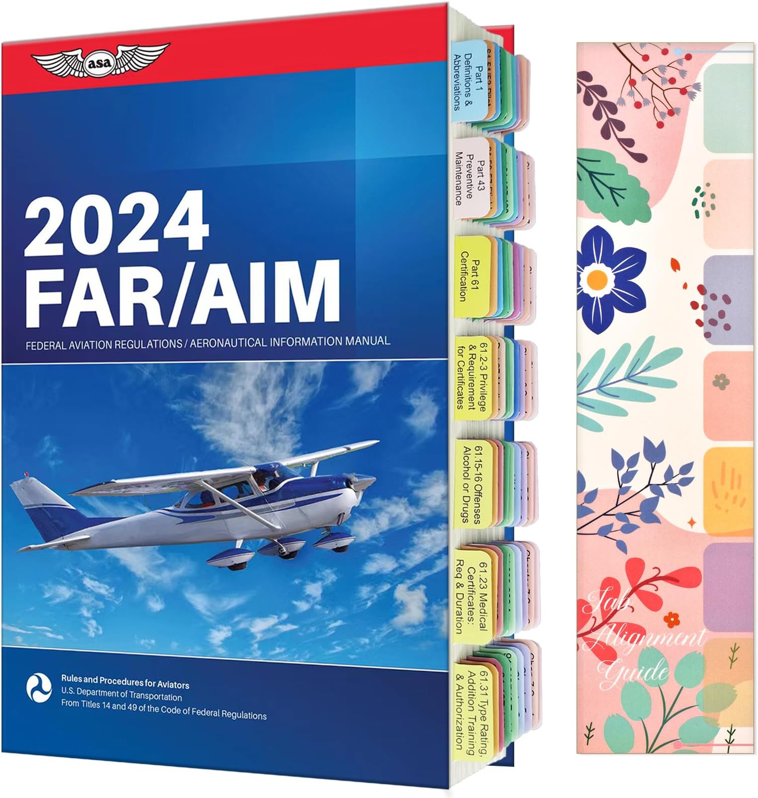 Amazon.com : FAR AIM Tabs for ASA 2024, 68 Tabs & 12 Blank Tabs, for ...