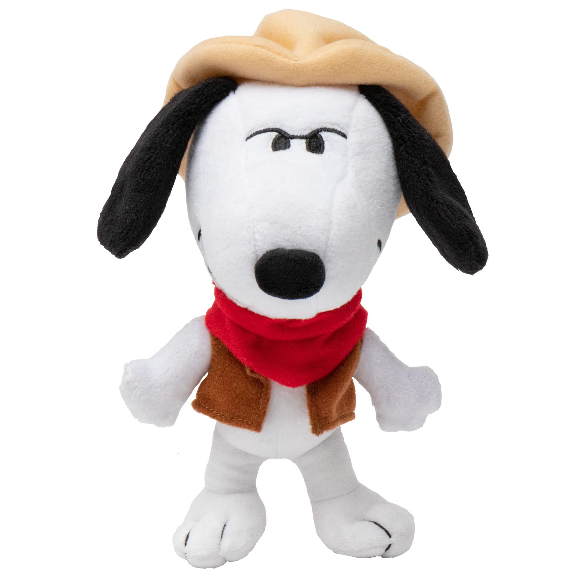 Snapklik.com : JINX Official Peanuts Collectible Plush Snoopy Cowboy