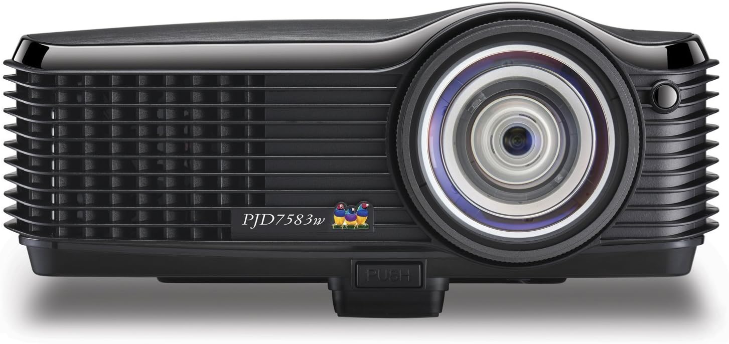 Amazon.com: ViewSonic PJD5133 SVGA DLP Projector – HDMI, 2700 Lumens ...