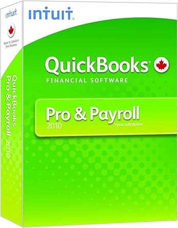 QuickBooks Pro Plus 2010 [Old Version] : Amazon.ca: Software