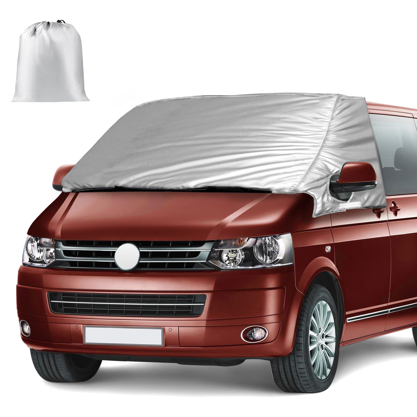 External Thermal Windscreen Cover for VW Transporter T5, Luxury Front ...
