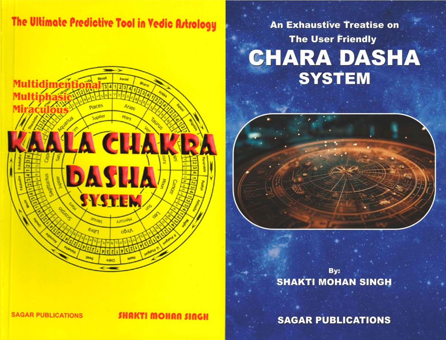 Kaala Chakra Dasha System & Chara Dasha System - SM Singh - (Set of 2 ...