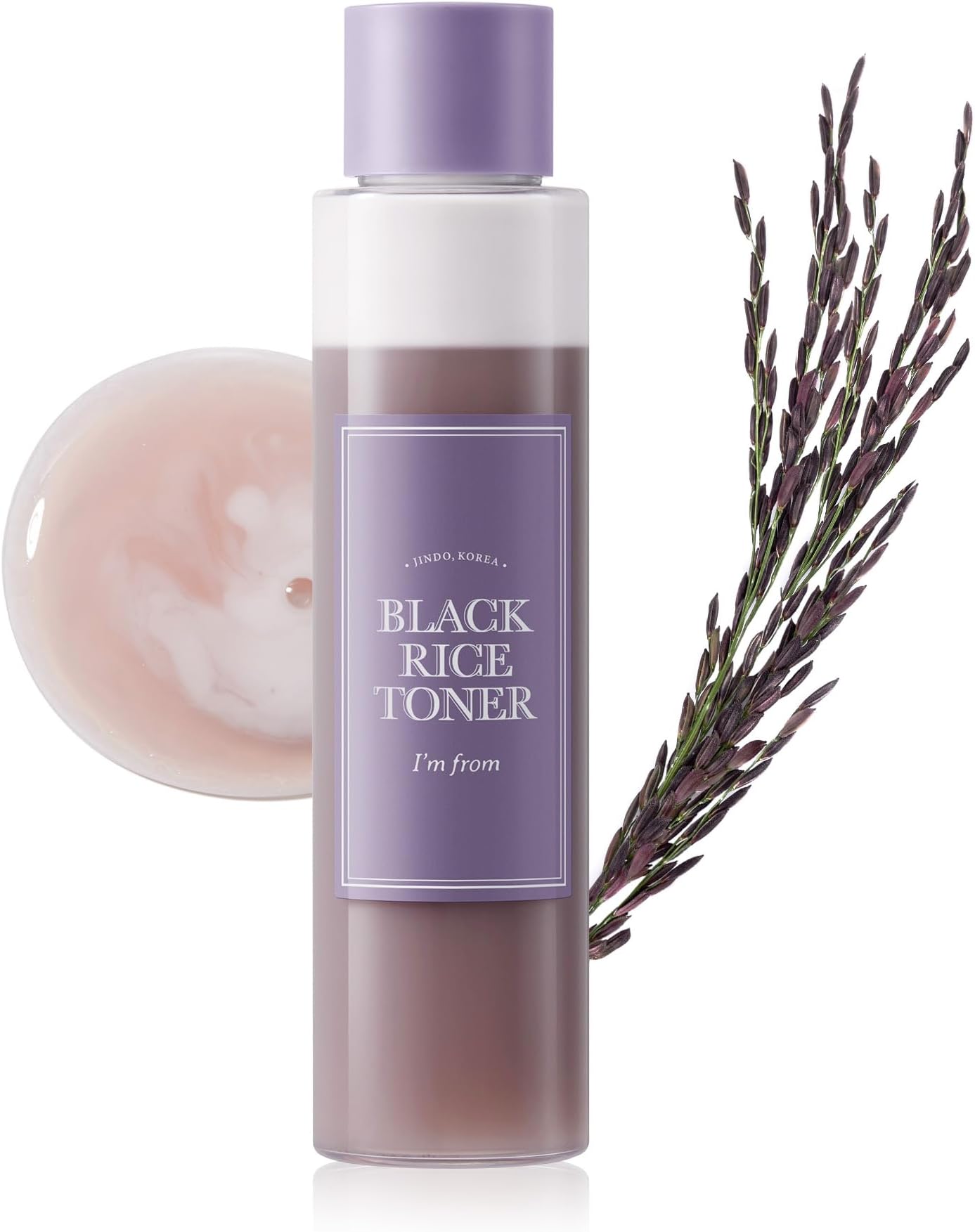 Amazon.com: I'm from Rice Toner Pads 140ml, 60 Sheets, Triple-Layered ...