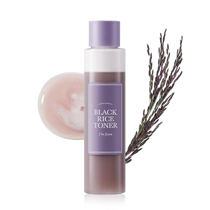 Amazon.com: I'm from Black Rice Toner for Oily Skin, Sebum Control ...