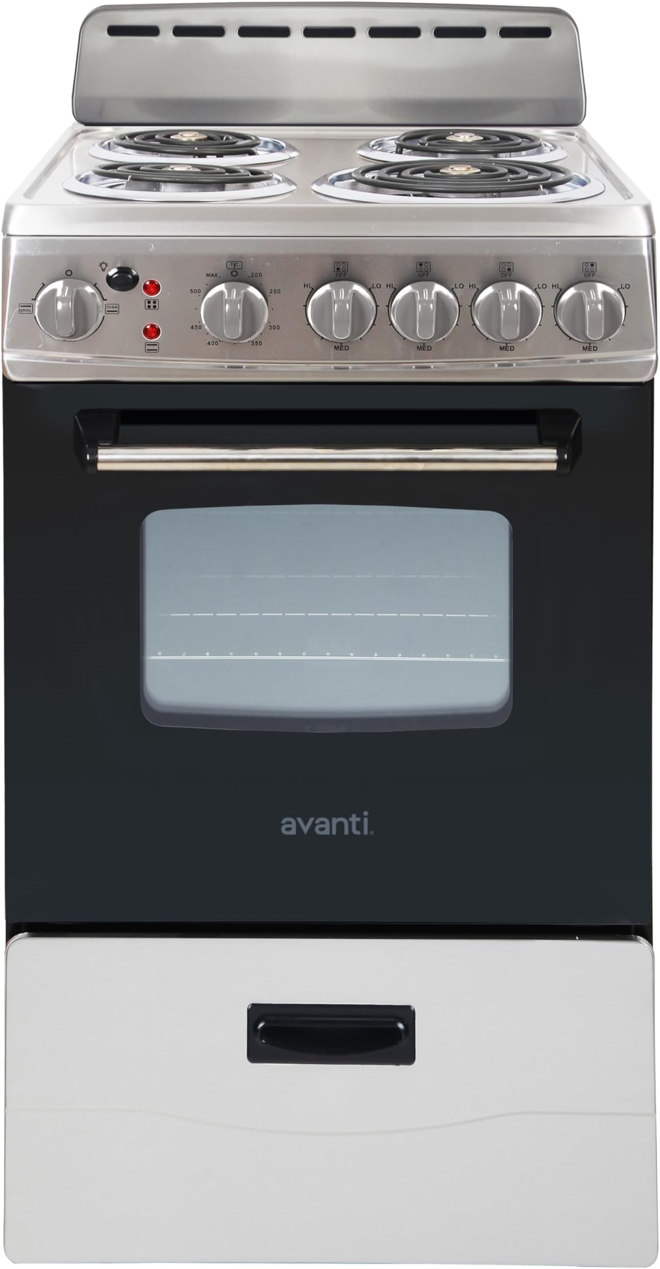 Amazon.com: Avanti ERU200P3S Electric Range Oven Compact Design, 2.1-Cu ...