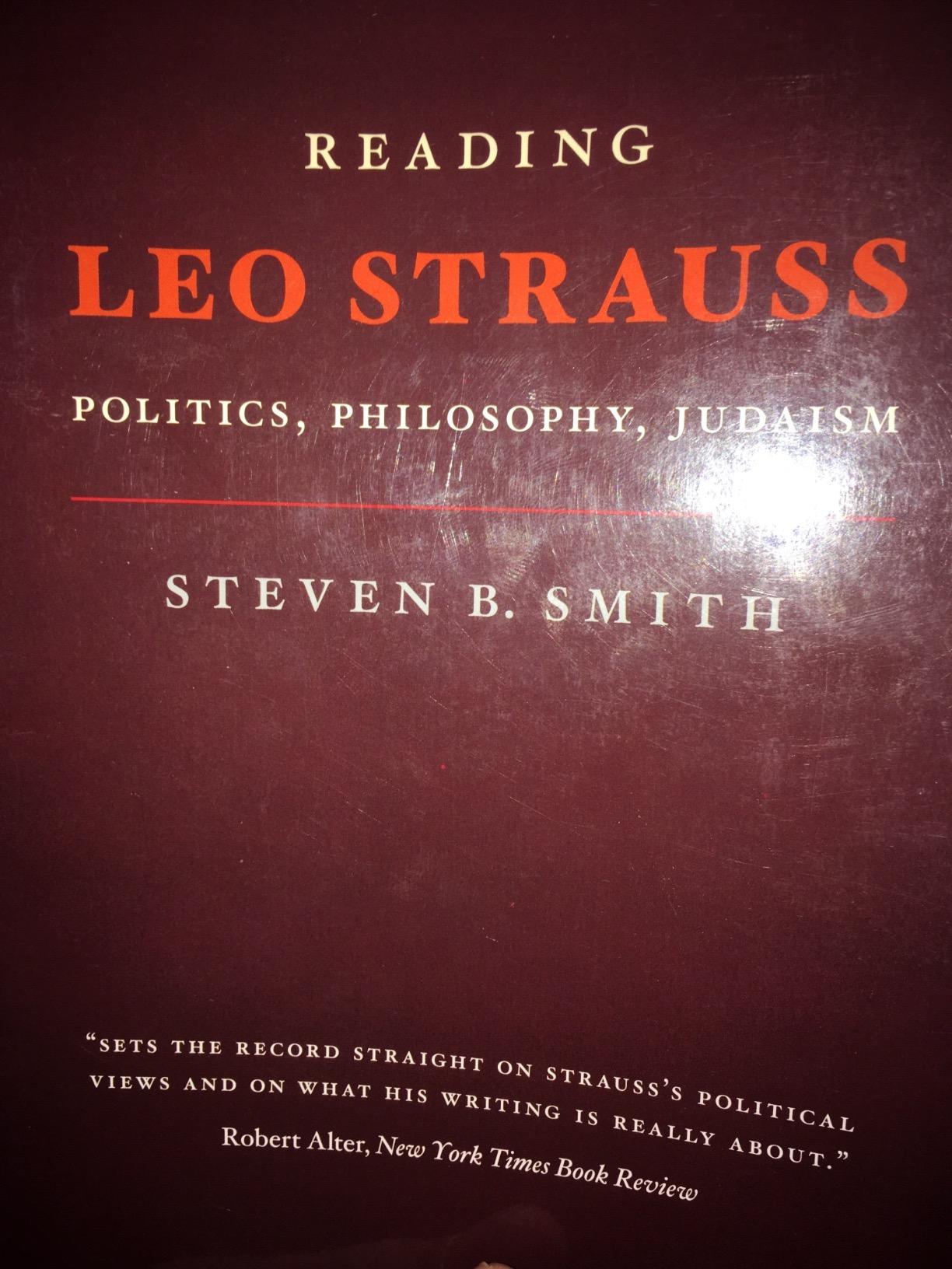 Amazon.com: Reading Leo Strauss: Politics, Philosophy, Judaism ...