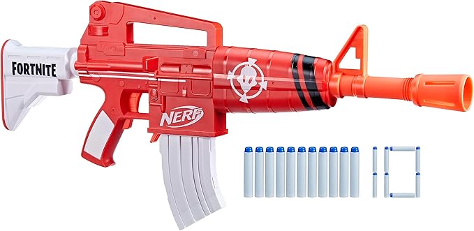 Amazon.com: Nerf Fortnite Insightful Motorized Blaster, Insightful Wrap ...