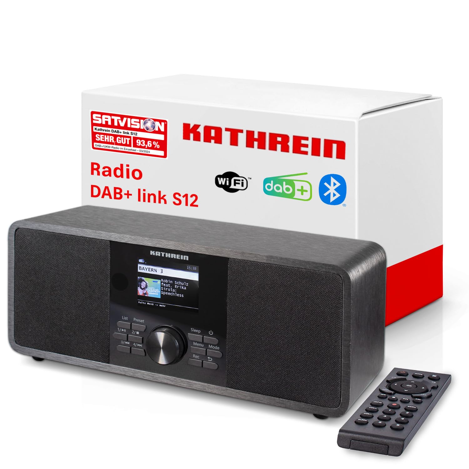 Kathrein DAB+ link S12 I DAB Plus Radio mit EWF I Digitalradio DAB+ ...