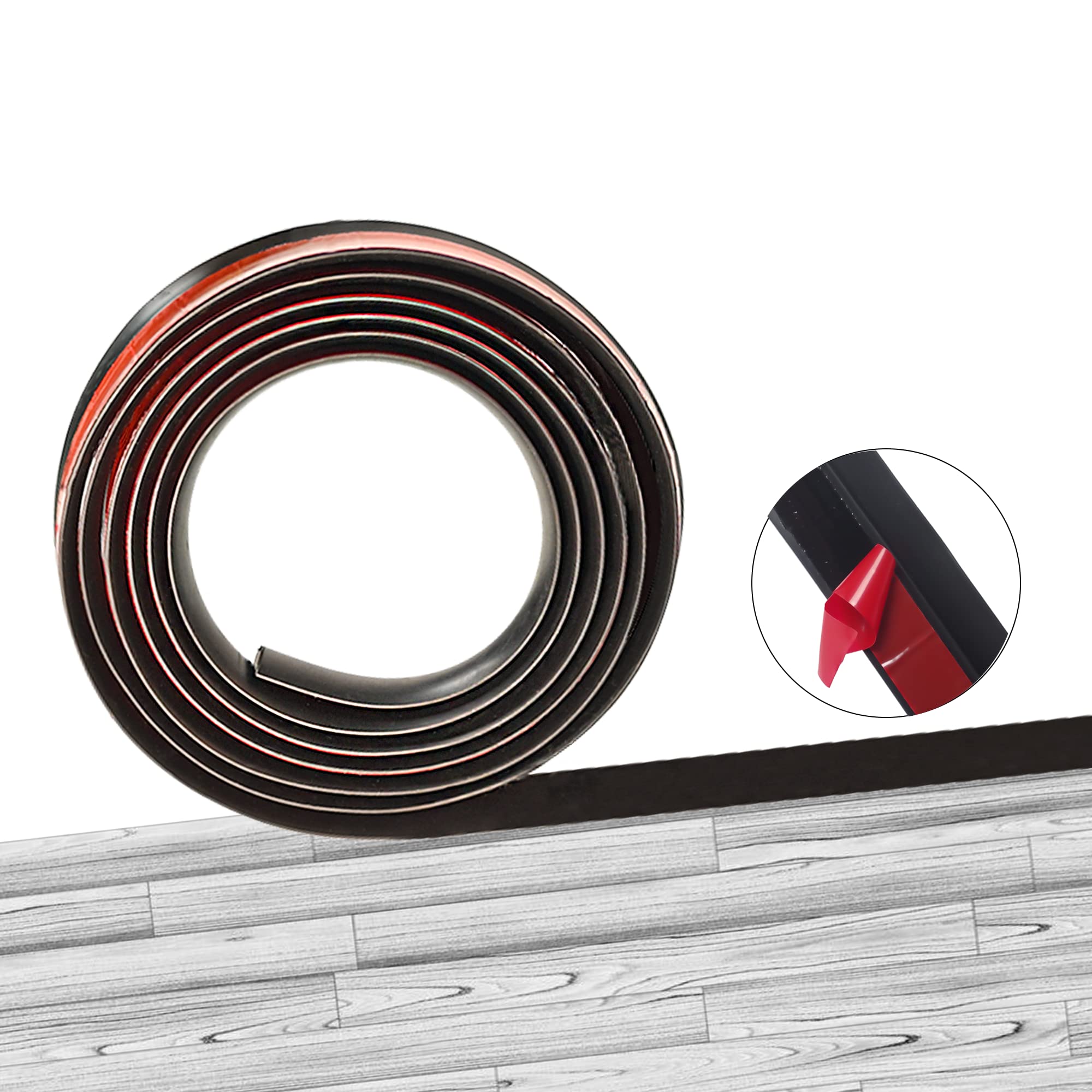 lesolar Floor Transition Strip, PVC Carpet & Floor Edging Trim Strip ...