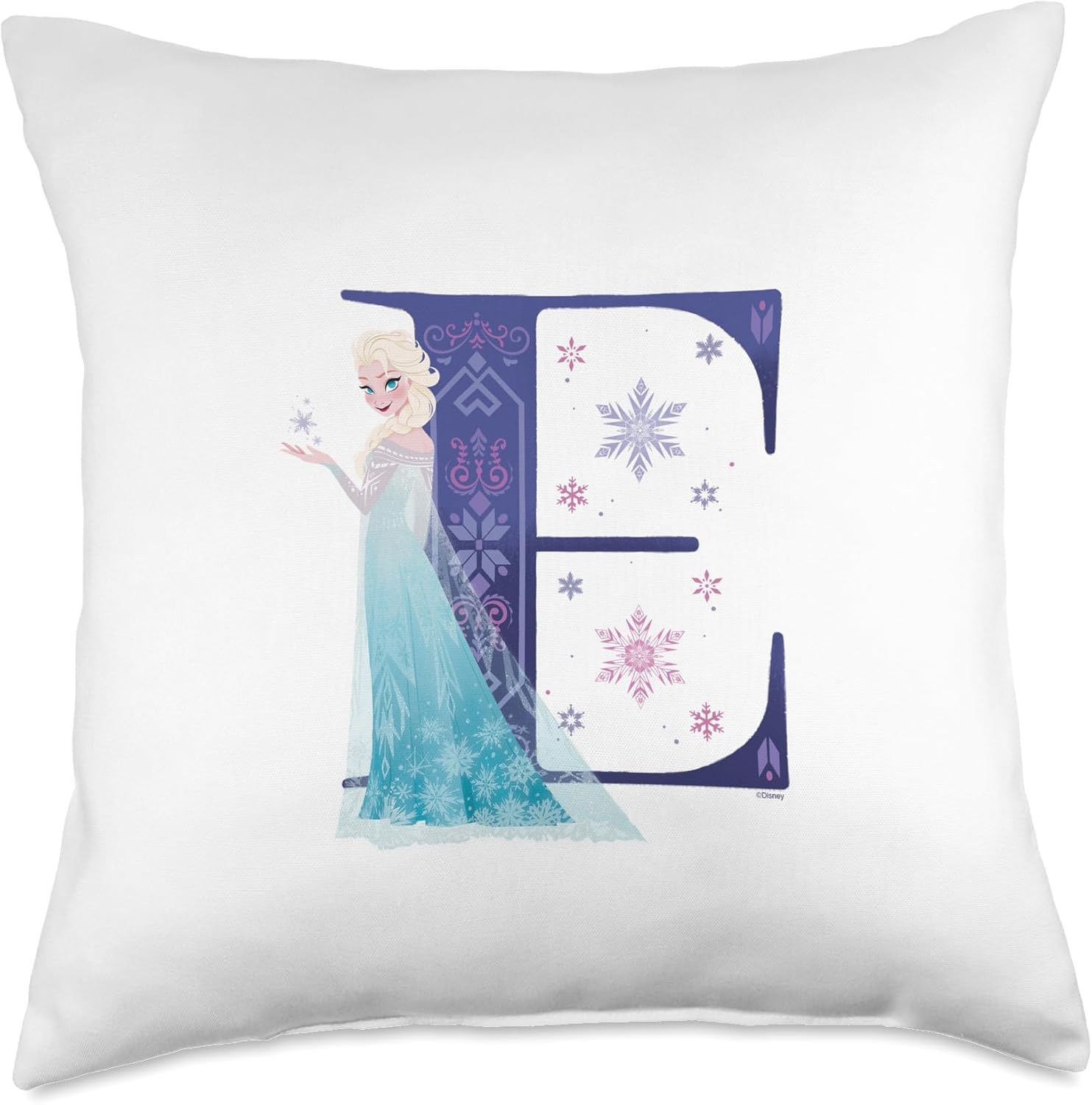 Amazon.com: Disney Princess Alphabet Monogram Frozen Letter E for Elsa ...