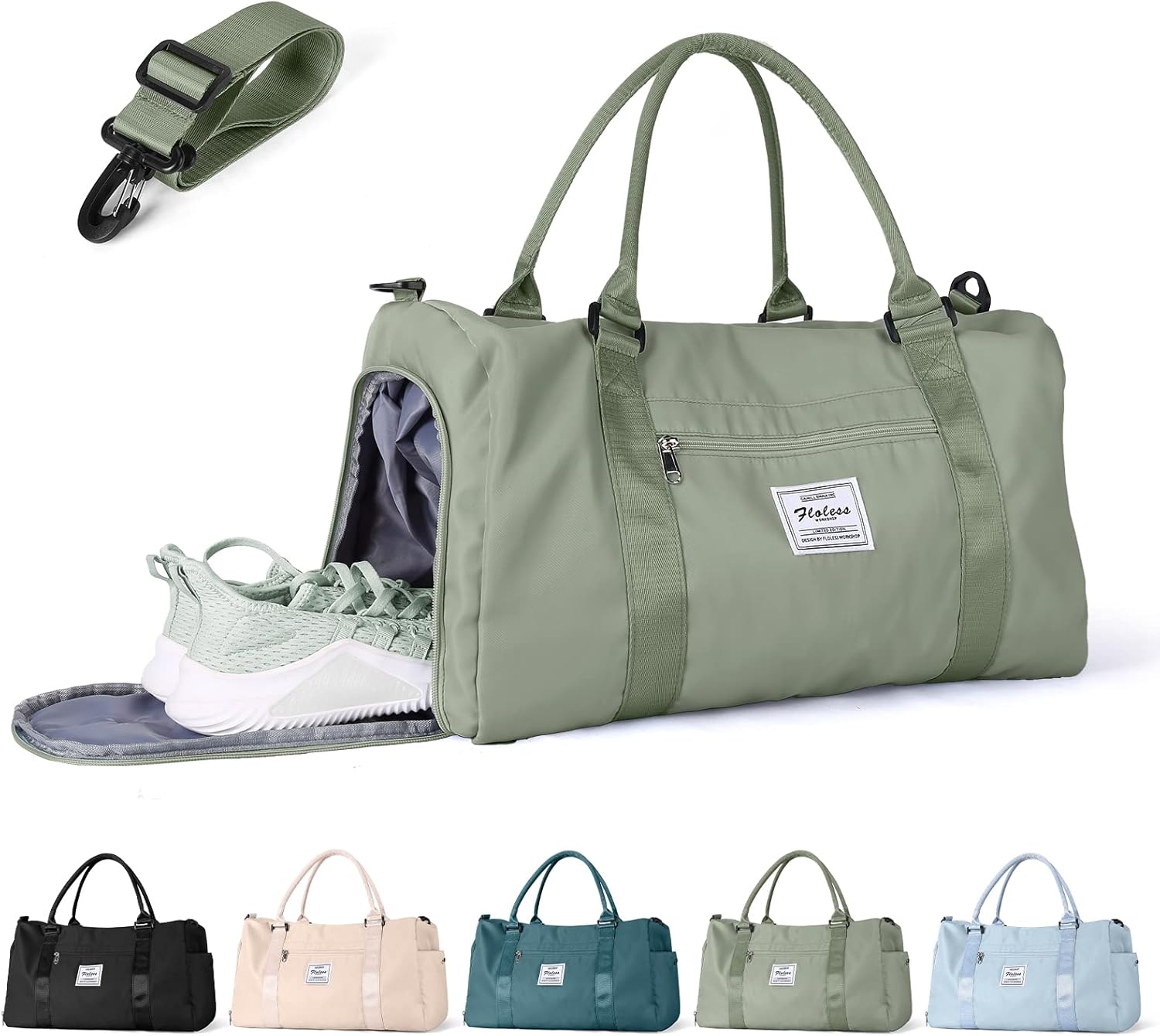 Amazon.com | Small Gym Bag for Women Men, Travel Duffle Bag, Cute Sport ...