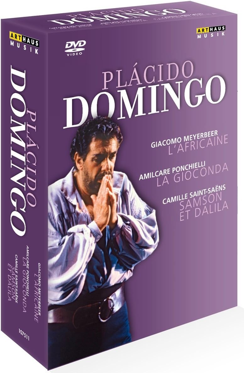 Placido Domingo: L'africaine/La Gioconda/Samson Et Dalila [DVD] [2011 ...