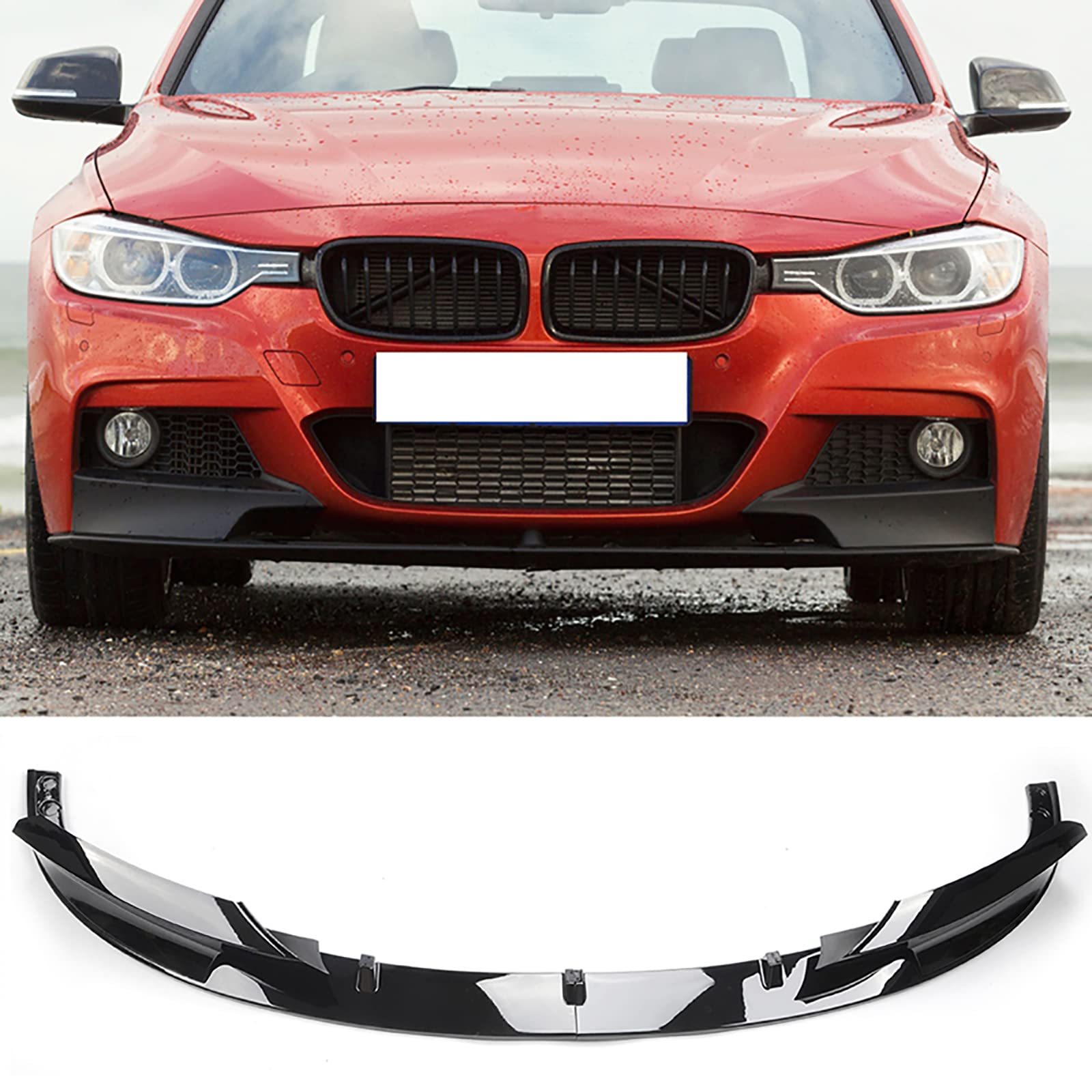 Buy For Bmw 3 Series F30 F35 2012~2018, Front Spoiler, Front Bumper ...