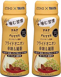 Amazon | 【 ピエトロ × TANITA 】pietro daily plus PATFUTTE フライドオニオン 辛味＆雑穀 2個 | ピエトロ | パスタソース 通販