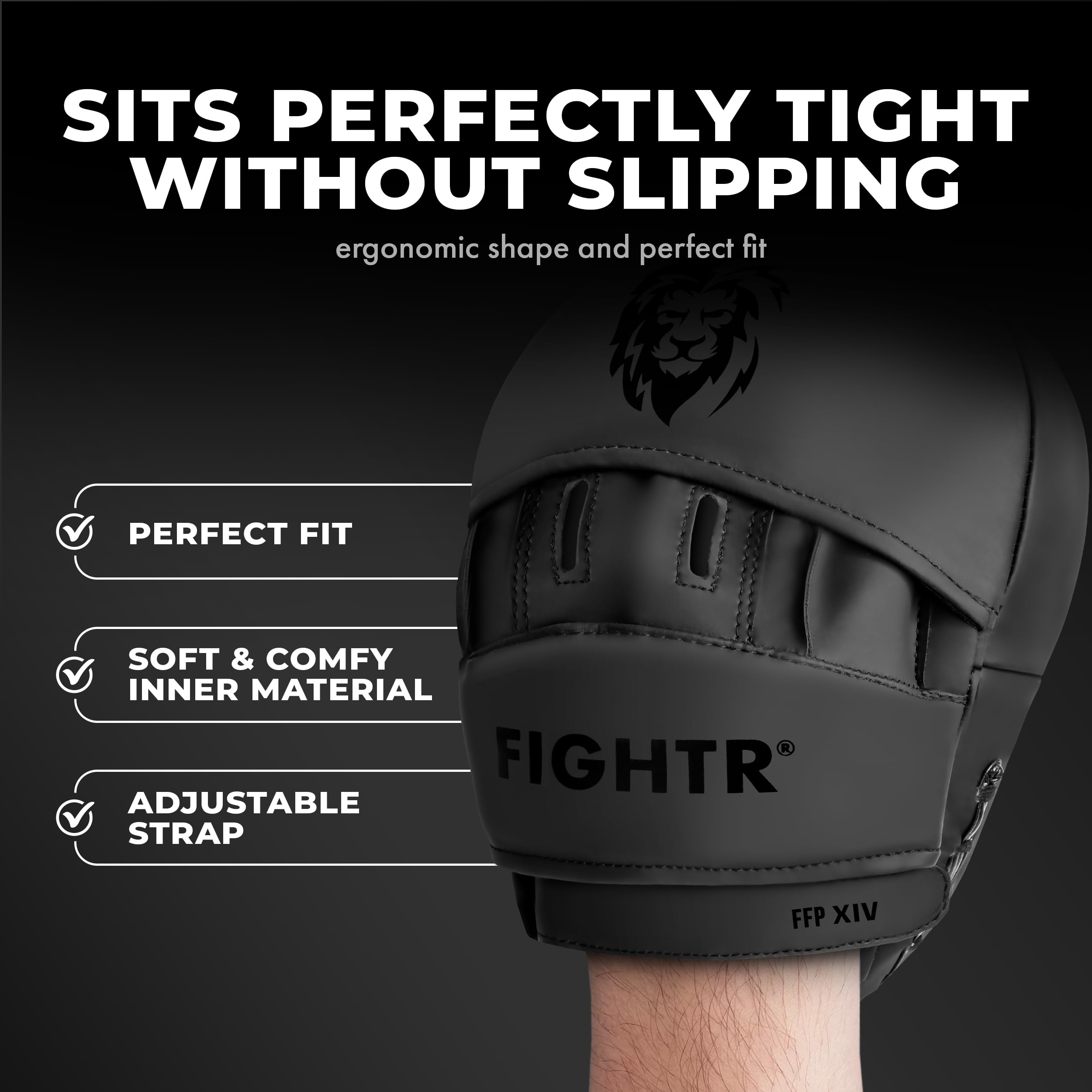 Snapklik.com : FIGHTR Premium Punching Mitts - Ideal Padding ...