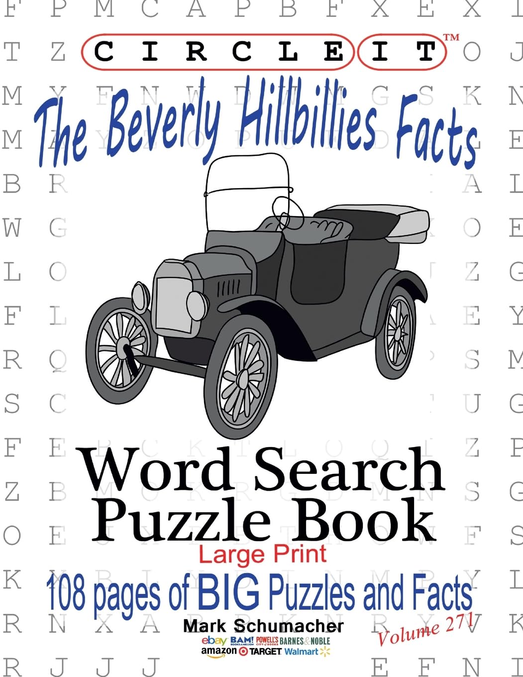 Snapklik.com : Circle It, The Beverly Hillbillies Facts, Word Search ...