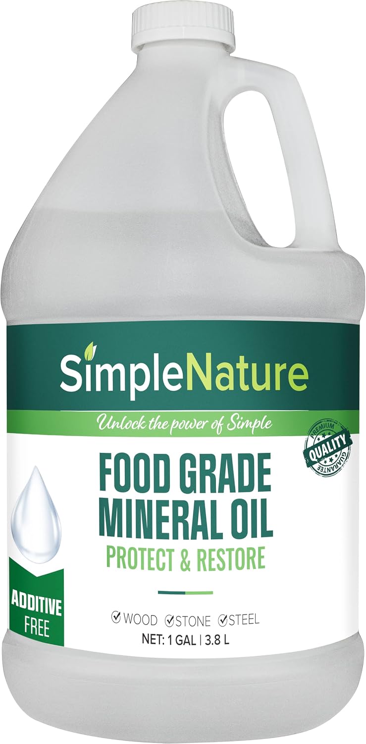 Amazon.com: SimpleNature Food Grade Mineral Oil - for Moisturizing ...