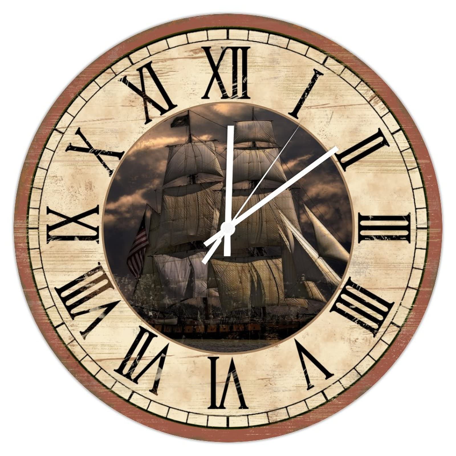 Nautical Theme Wall Clocks Nautical Themed Clocks Sold On Temu United