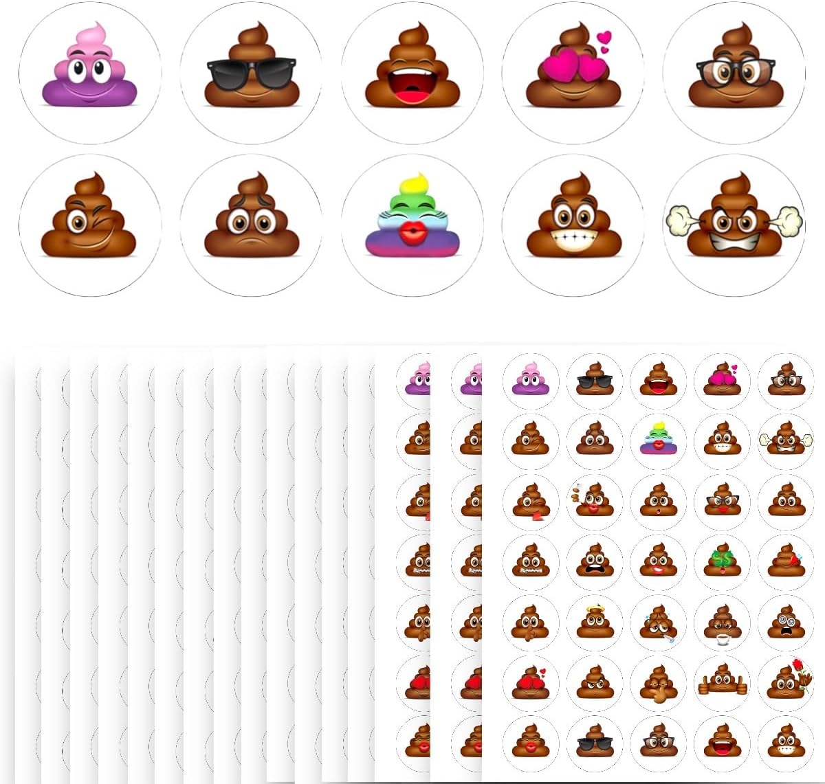 Poop Stickers - 840 Cute Poop Stickers for Poop Australia | Ubuy