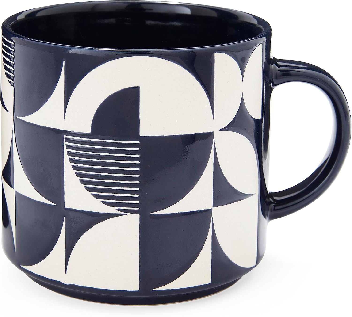 Amazon.com: Cooksmart British Designed Stacking Coffee Mug | Ceramic ...