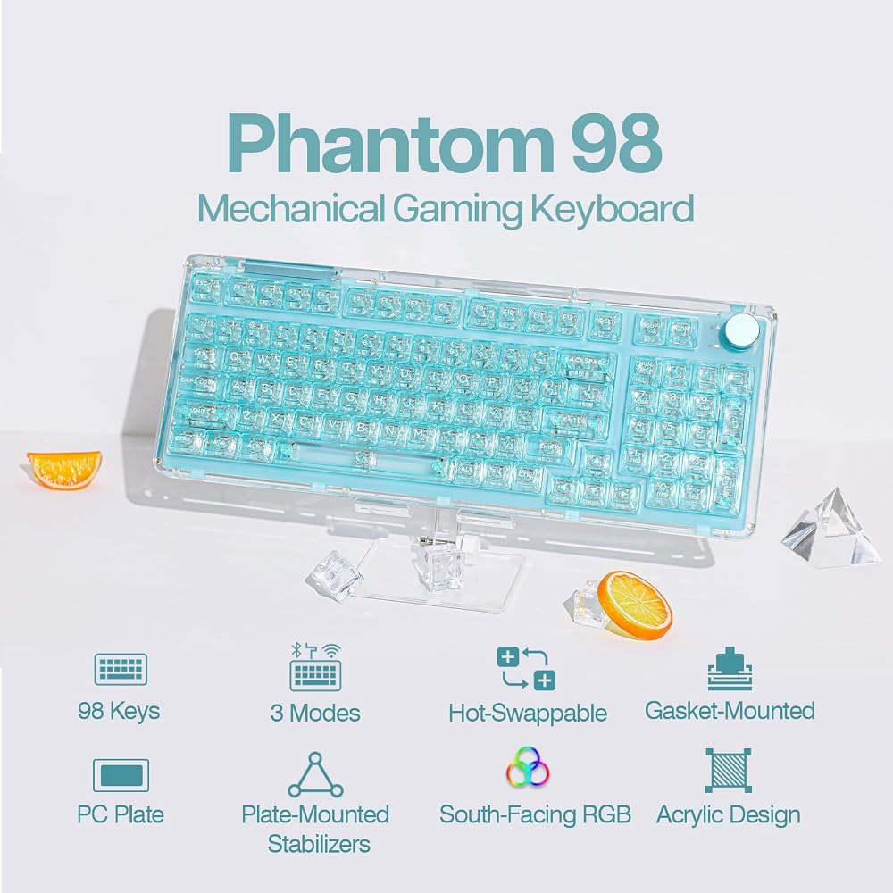 KiiBoom Phantom 98 Hot Swappable Crystal Kosovo | Ubuy