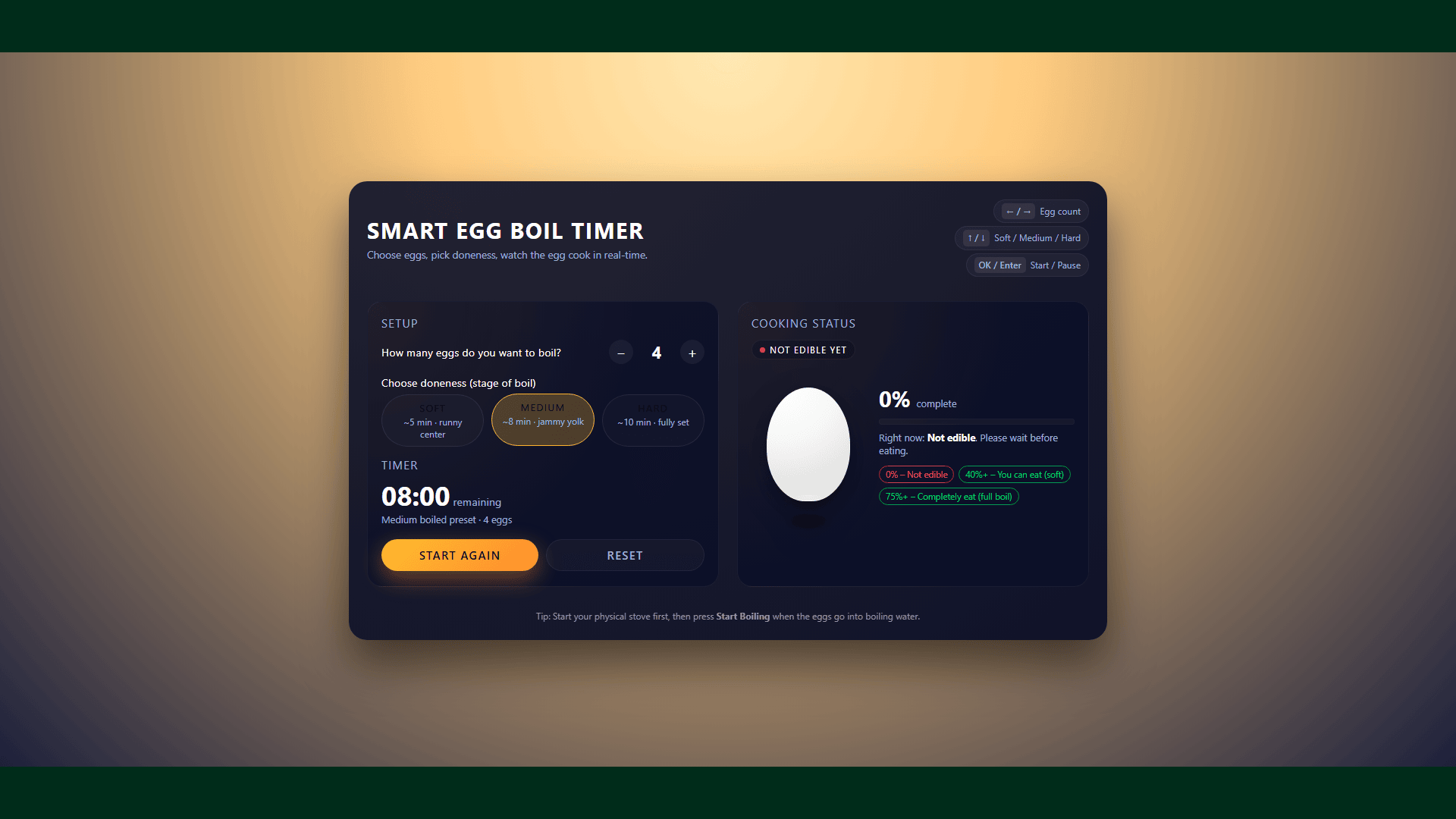 Boil My Egg – Smart Egg Timer - App on Amazon Appstore