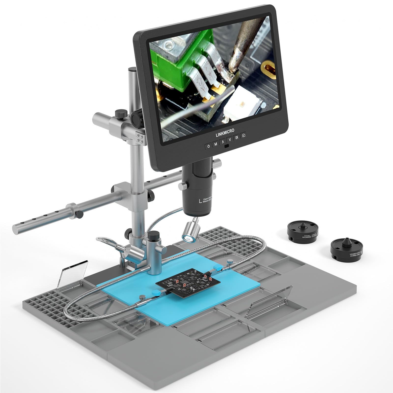 Snapklik.com : LINKMICRO LM249MS Plus 10 Inch HDMI Digital Microscope