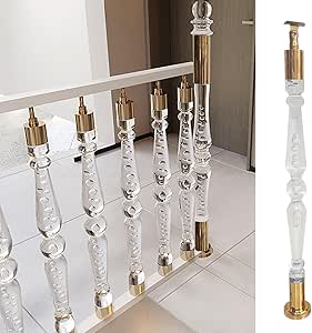Amazon.co.jp: balusters balusters clear acrylic balusters and spindles ...