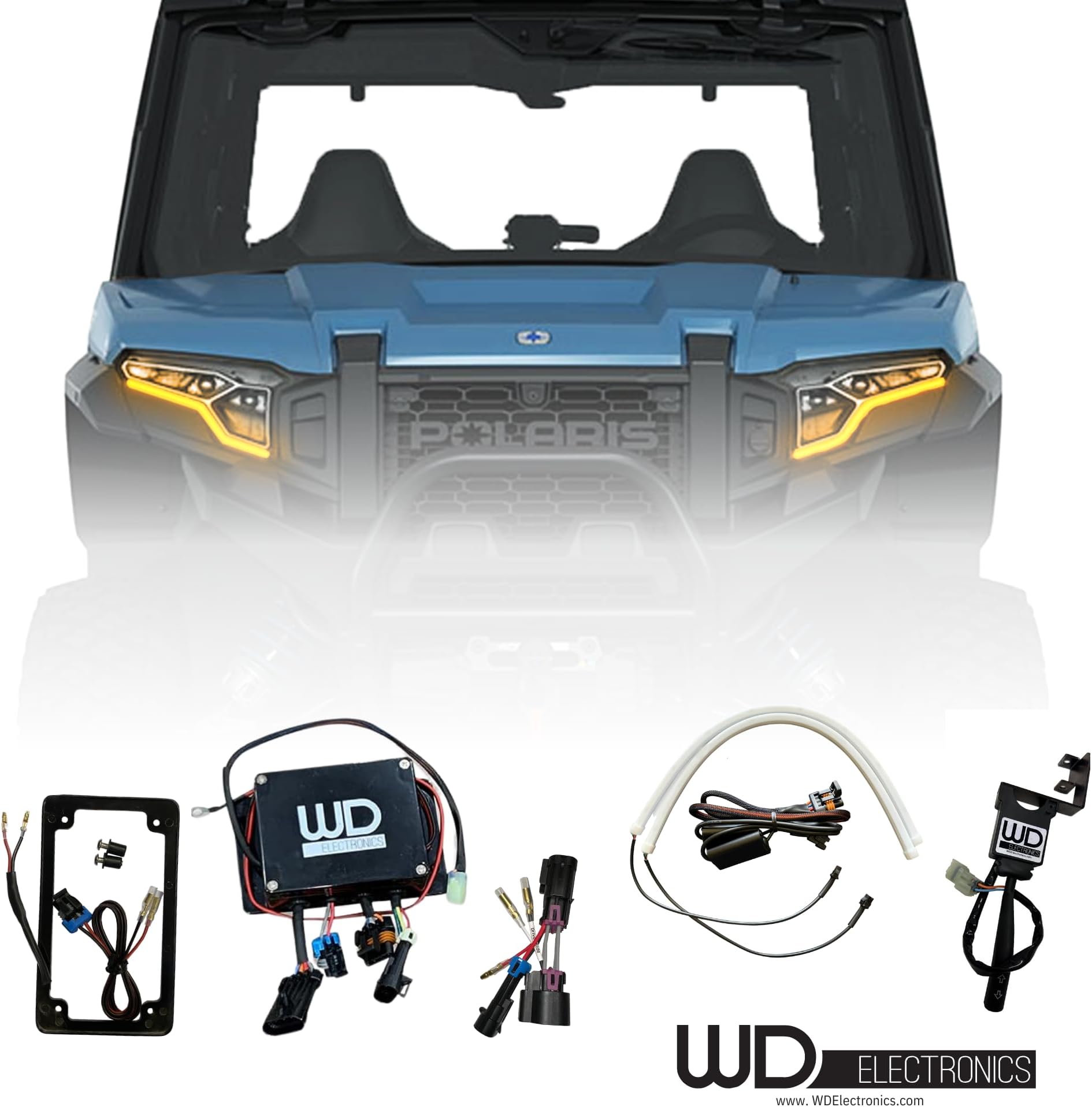 Amazon.com: WD Electronics Sequential LED Integrated Street Legal Turn ...