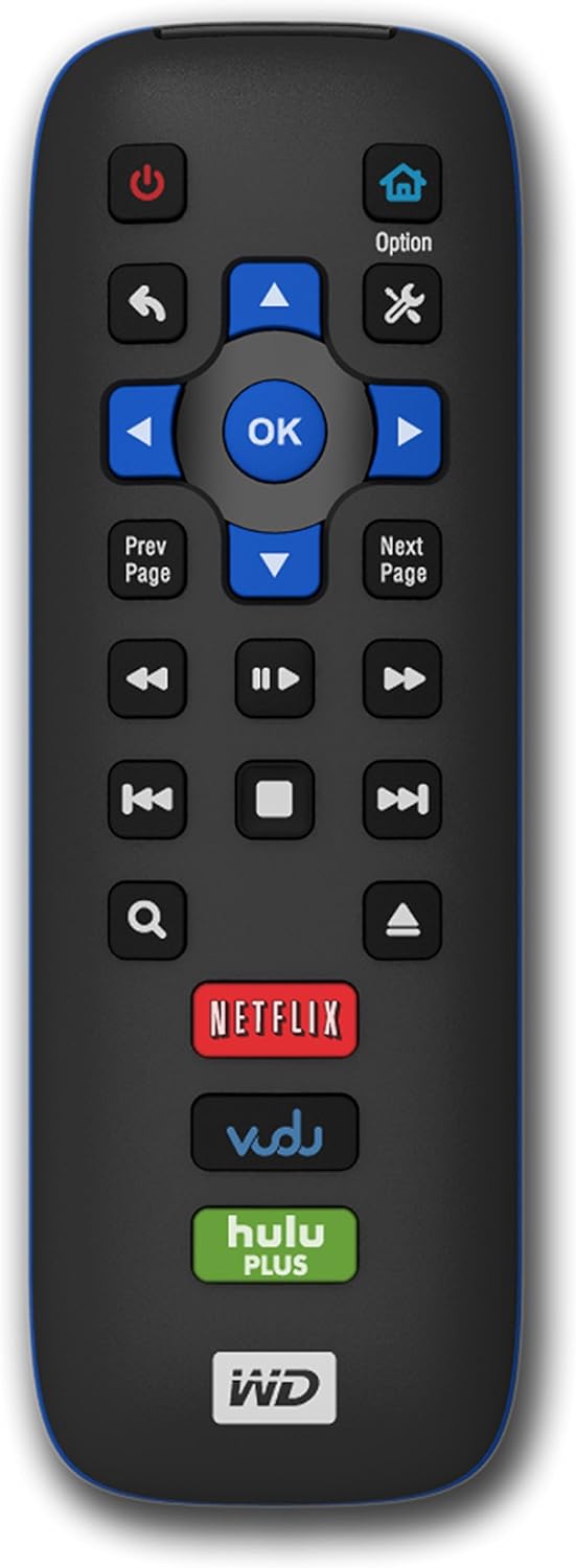 Amazon.com: USARMT New Remote Control Compatible with Western Digital ...
