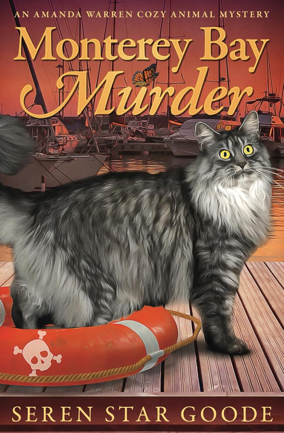 Amazon.com: Monterey Bay Murder (Amanda Warren Cozy Animal Mystery ...