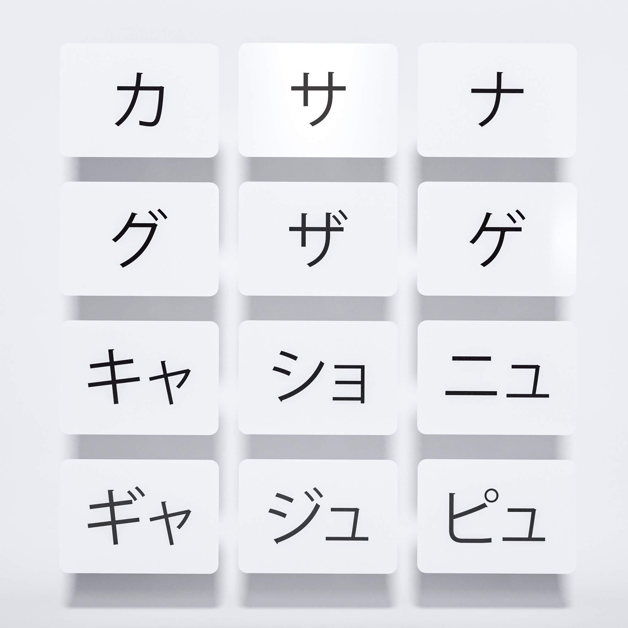 Snapklik.com : Japanese Syllabary Katakana Flash Cards105 Character ...