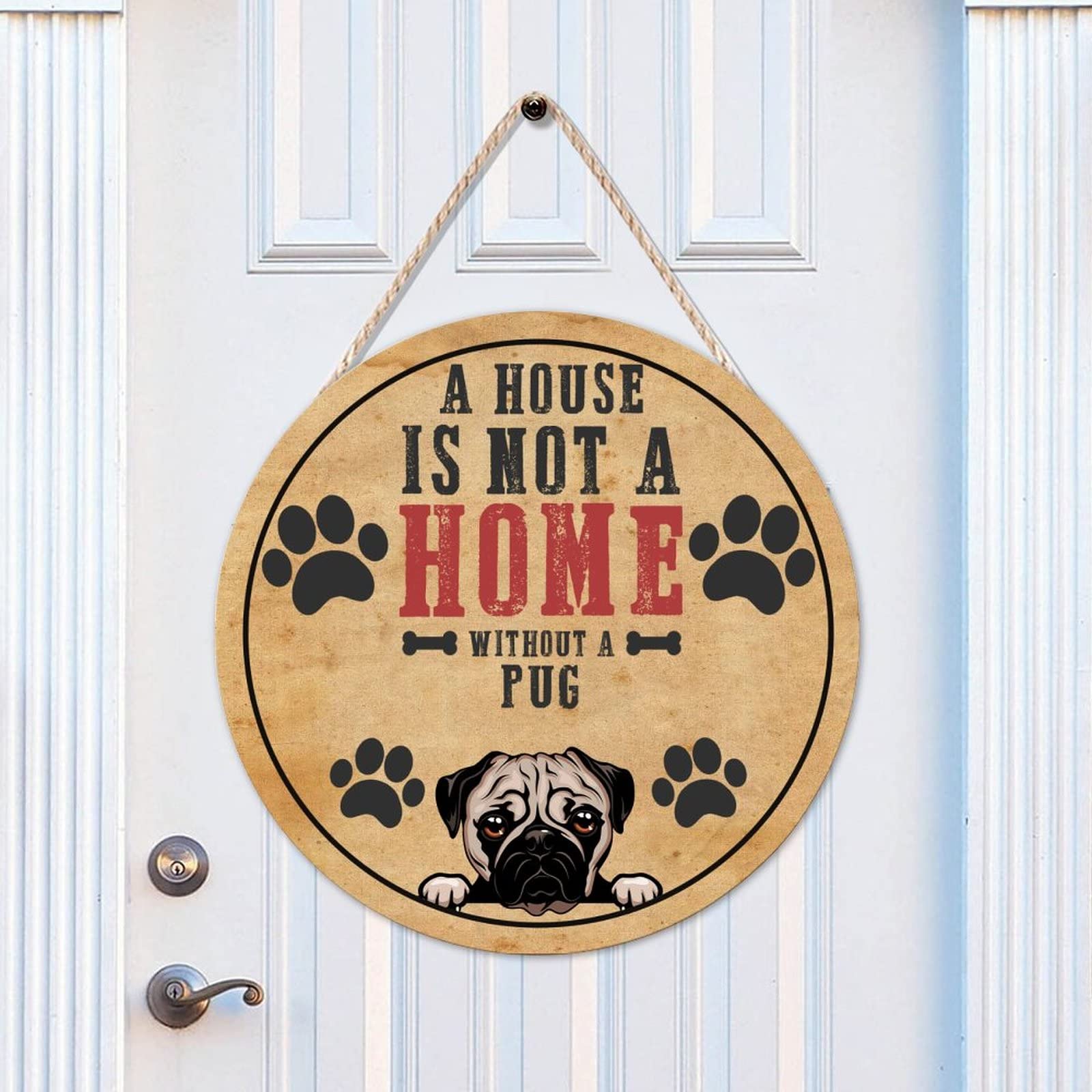 Pugs Using Pictures Of The Door