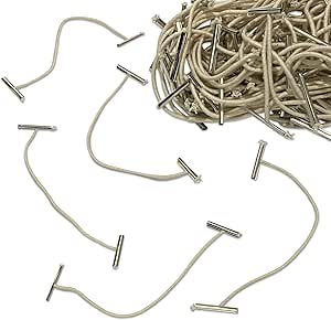 Elastic Treasury Tags 152mm Elastic Paper Fasteners String Binders Hole ...