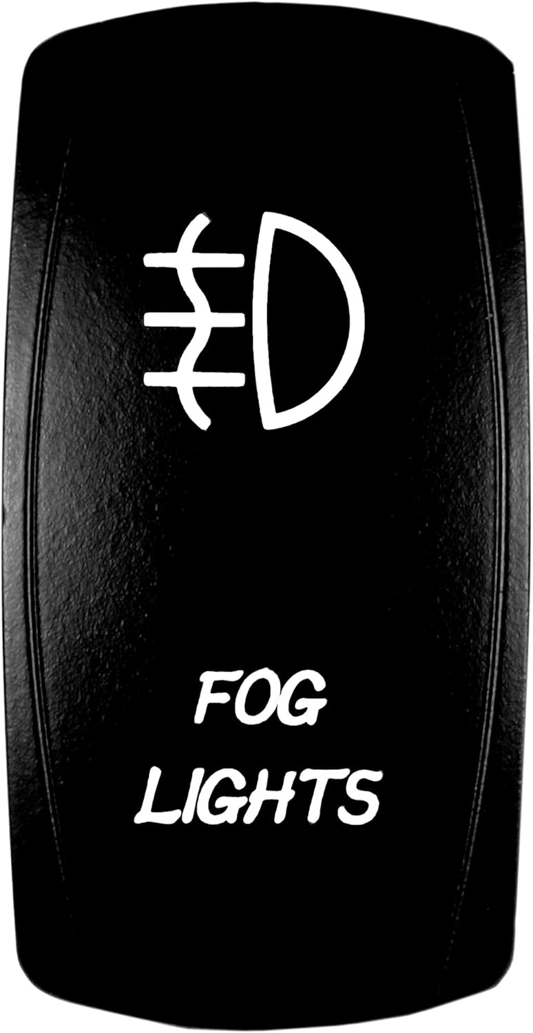 Amazon.com: Bright Light Powersports - Laser Rocker Switch - FOG LIGHTS ...