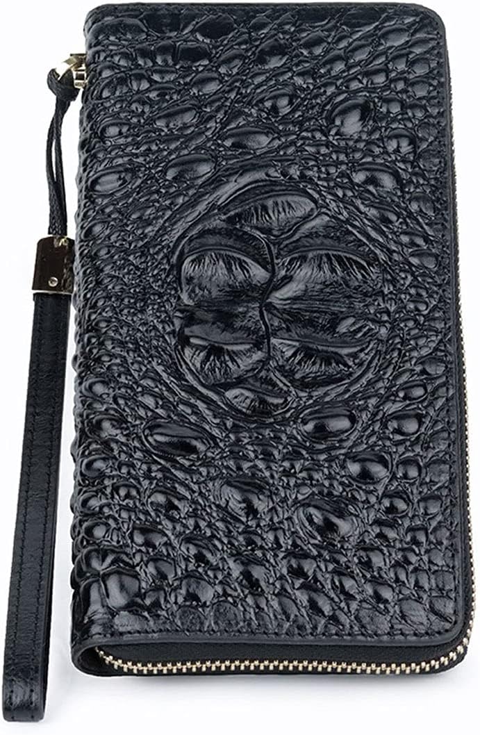 Amazon.com: LLYLIKE Women's Wallets Genuine Leather Alligator Women's ...