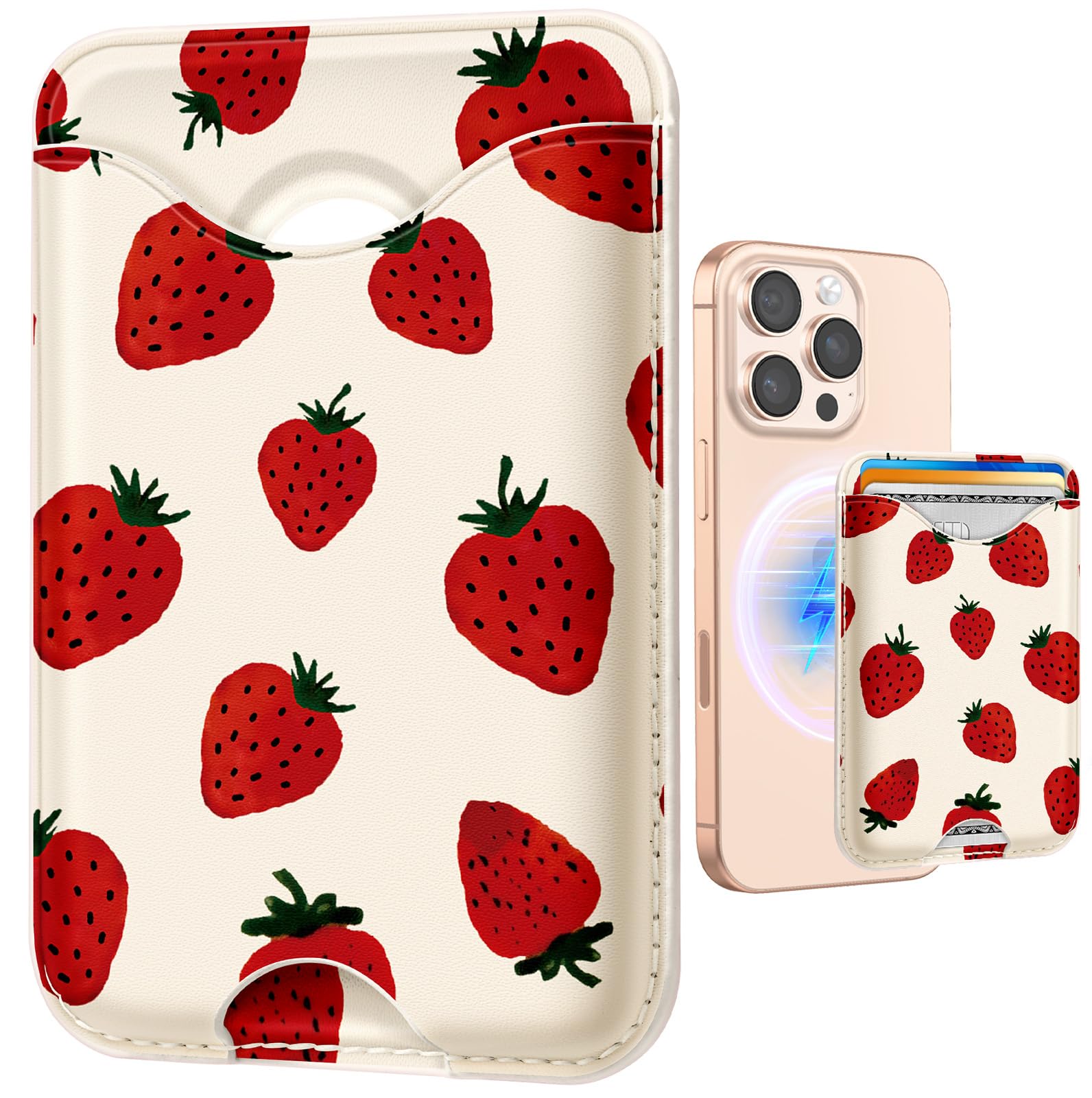 Amazon.com: Shorogyt Compatible with Magsafe Wallet Magnetic Card ...