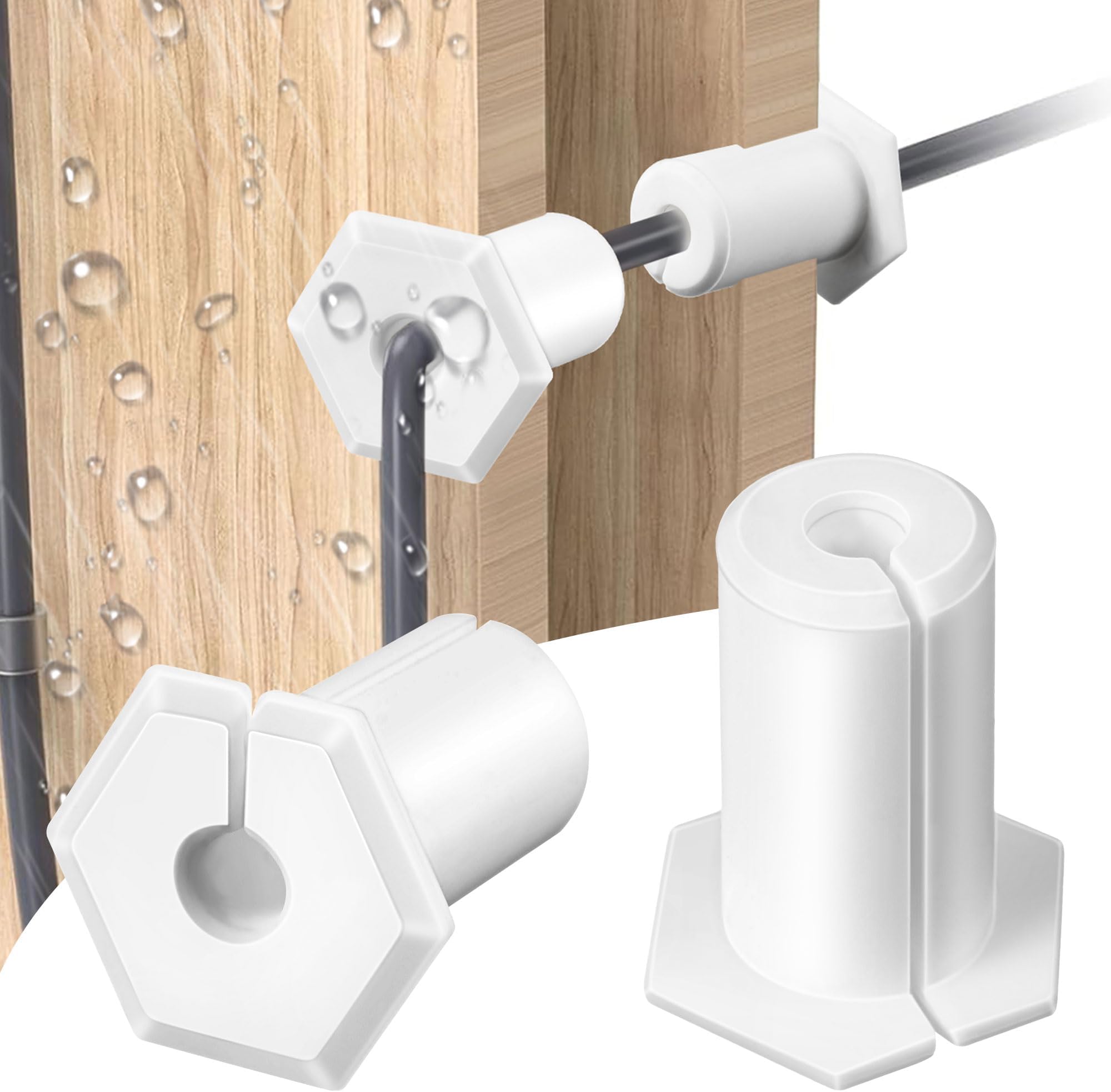 Amazon.com: 2PCS 3/4 inch starlink Wall Grommets for Cables,Wall Cable ...