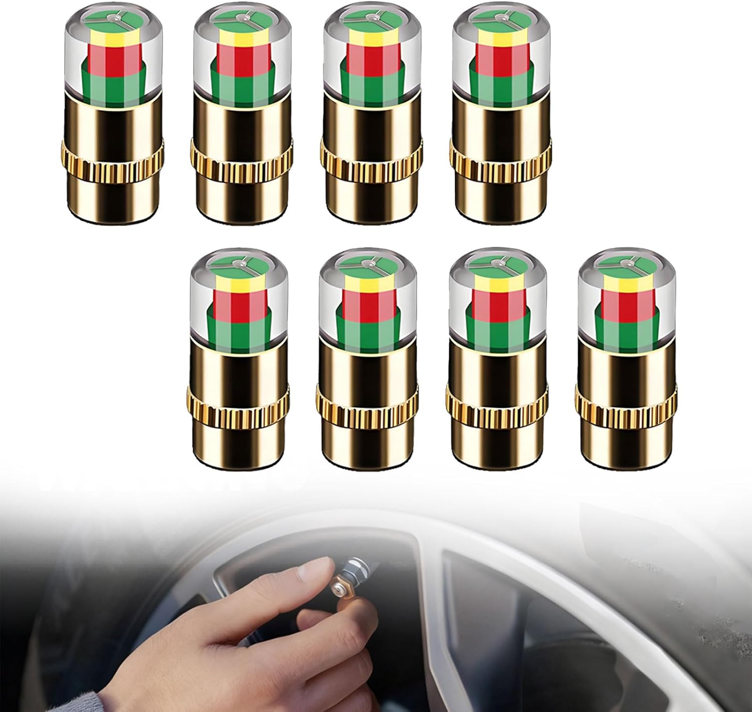 Amazon.com: Tire Pressure Monitoring Valve, 2.4Bar 36PSI Tire Pressure ...