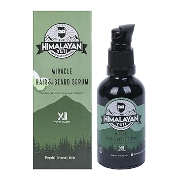 Buy The Himalayan Yeti Miracle Hair & Beard Serum for Men | Nourishing ...
