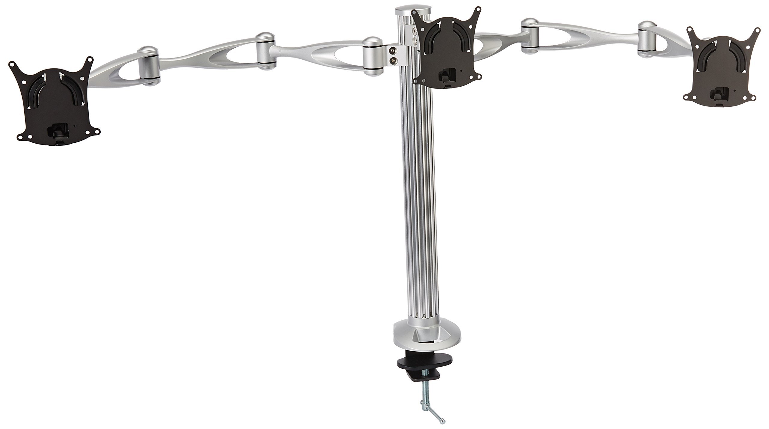 Amazon.com: Cotytech Triple Monitor Desk Mount with Triple Arm and ...