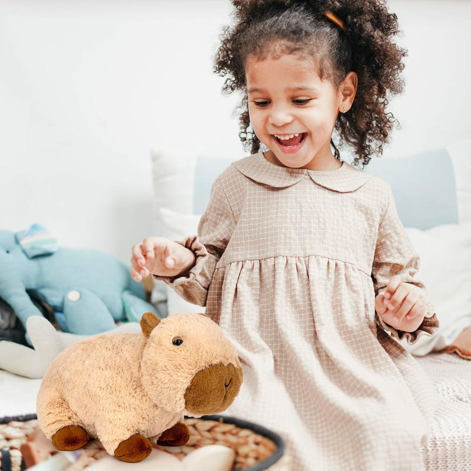 Adorlynetty Capybara – Juguete de peluche, lindos animales de peluche ...