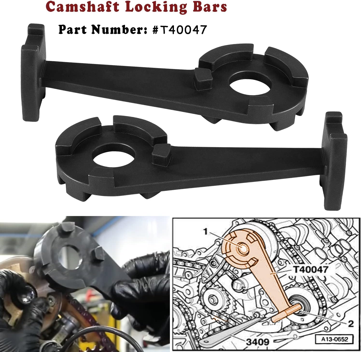 Buy for VW Audi 4.2 Litre V8 R-CAT Engines Camshaft Timing Tools Set ...