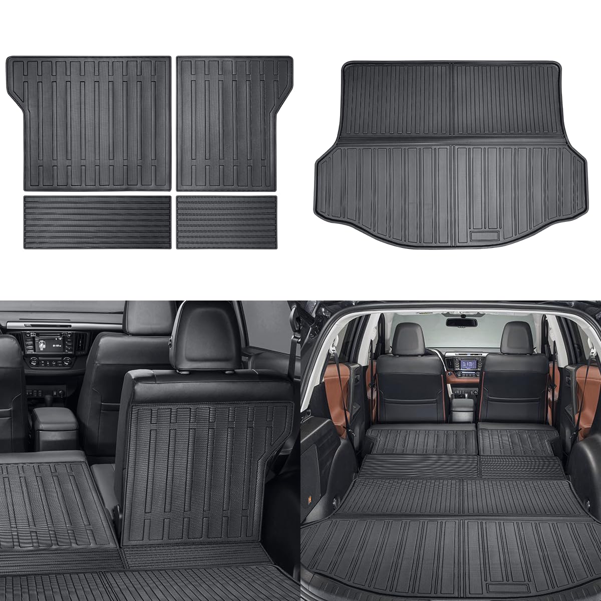 Amazon.com: Shvgen Cargo Mat Backrest Mat Fit for 2013 2014 2015 2016 ...