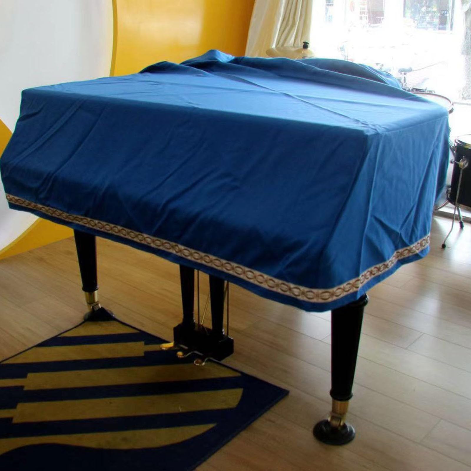 Amazon.com: XHCTNN Grand Piano Cover, Dustproof Grand Piano Protective ...